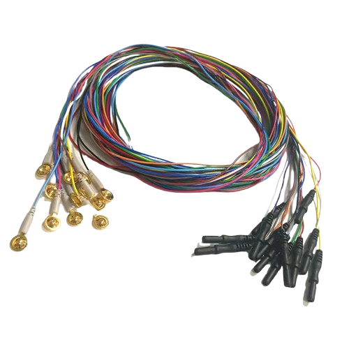 20 Lead Colorful Brain Wires - Halomedicals Systems - USA
