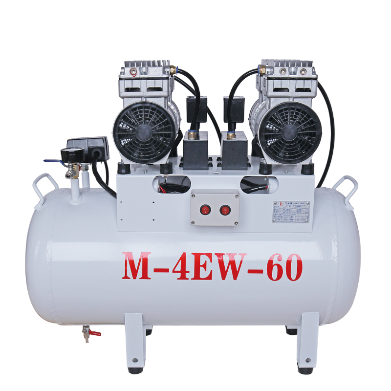 M-4EW-60 Oil Free Dental Air Compressor - Halomedicals Systems - USA