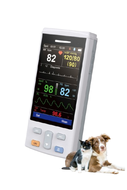 Veterinary Handheld Vital Signs Monitor PM-4 PLUS VET - Halomedicals ...
