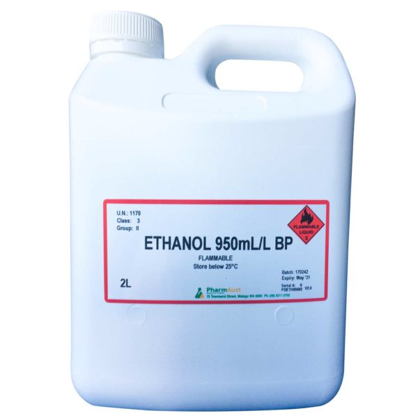 ETHANOL 95% BP - HALOMEDICALS SYSTEMS LIMITED