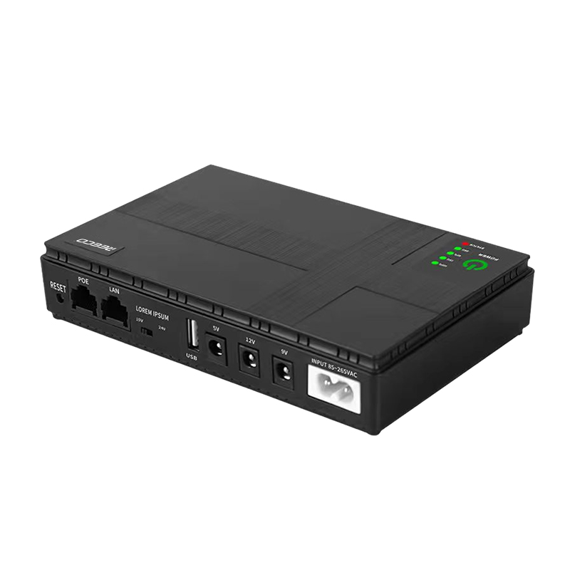DC UPS with POE Port 18W 36W with 10400mah Lithium Battery ...